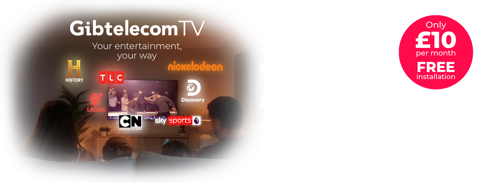 TV | Get the best entertainment on Gibtelecom TV